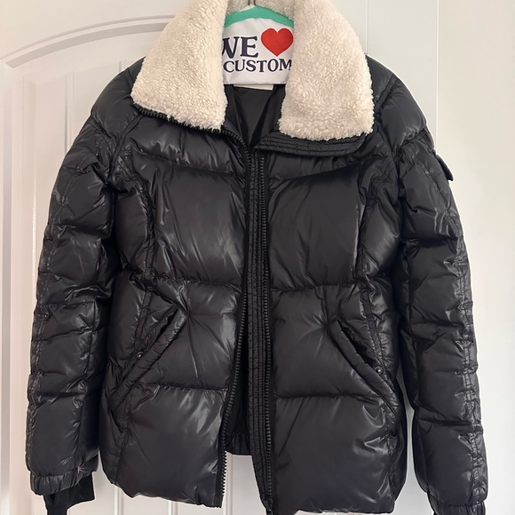 S13 | Jackets & Coats | S3 Puffer Jacket With Faux Shearling Collar ...